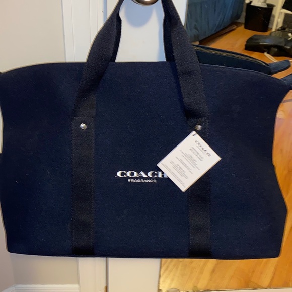 Coach | Bags | Nwt Coach Weekend Bag Navy Duffle Luggage Bag | Poshmark
